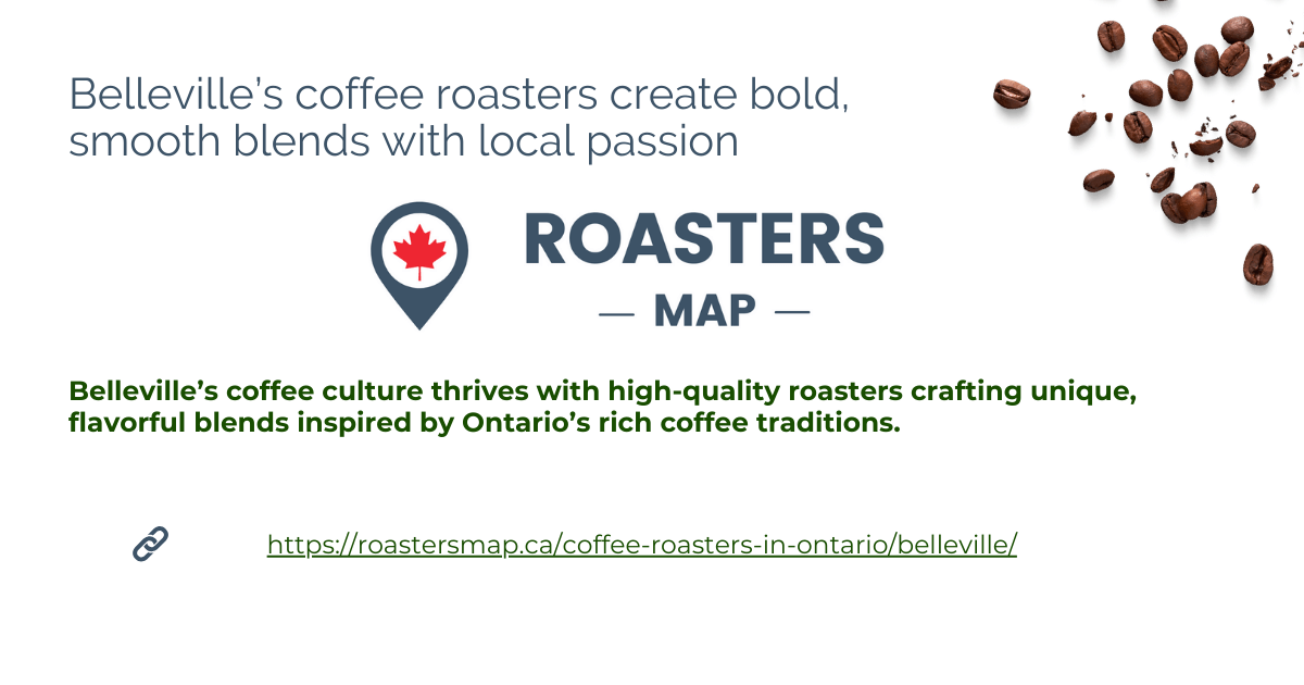 Top Coffee Roasters in Belleville, Ontario | Roasters Map
