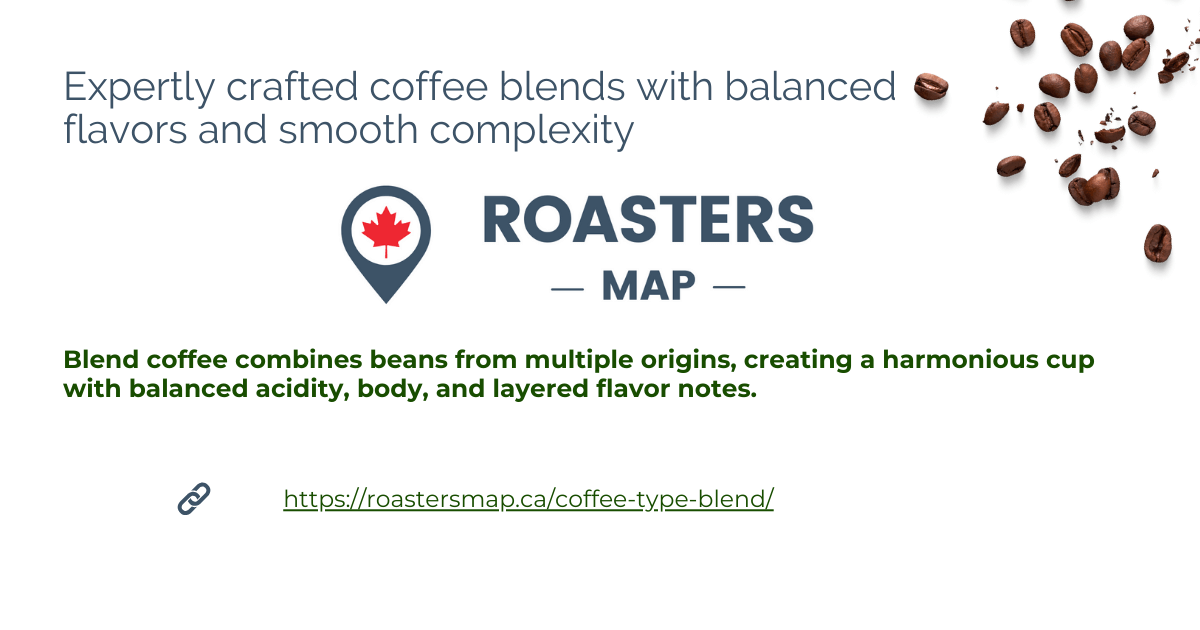 Blend Coffee: Balanced, Rich, and Flavorful Experience | Roasters Map