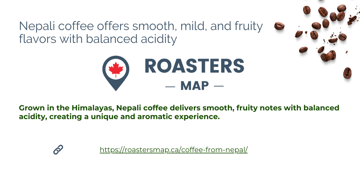 Experience Nepal Coffee in Canada | Roasters Map