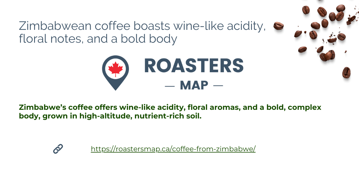 Sip Zimbabwean Coffee: Available in Canada | Roasters Map